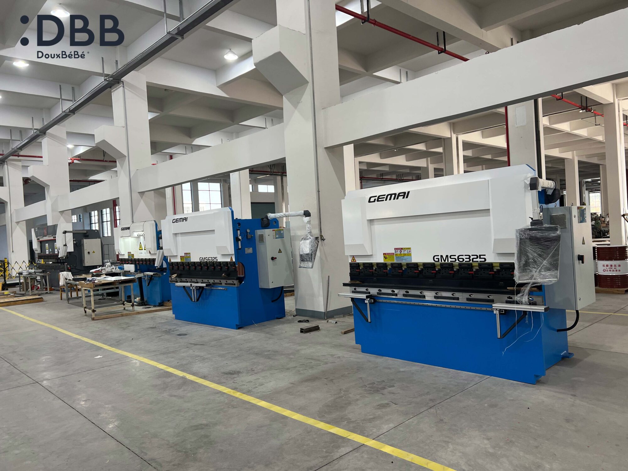 DouxBeBe Jiangdong Park has newly arrived 2 CNC bending machines ...